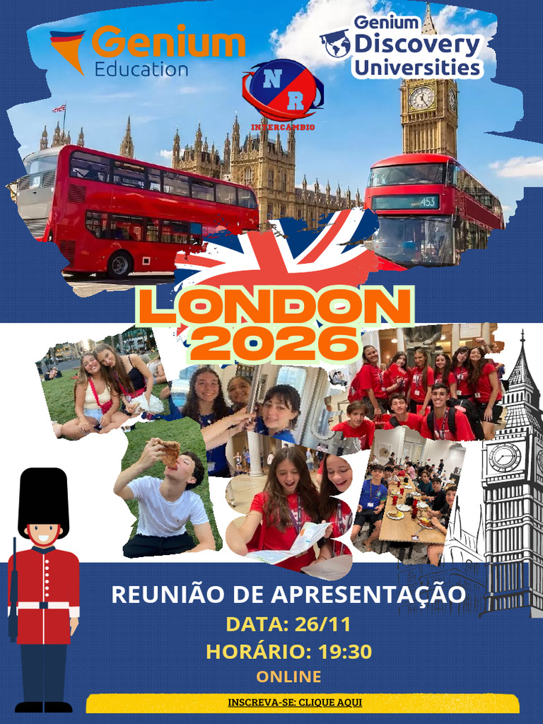 Genium Discovery_Londres 2026_ReuniãoOnline | PDF