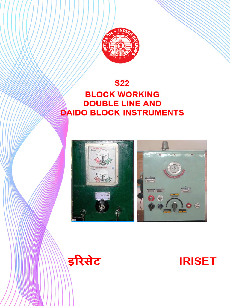 Block Working & Instrumentation Guide | PDF | Rail Transport | Rail ...