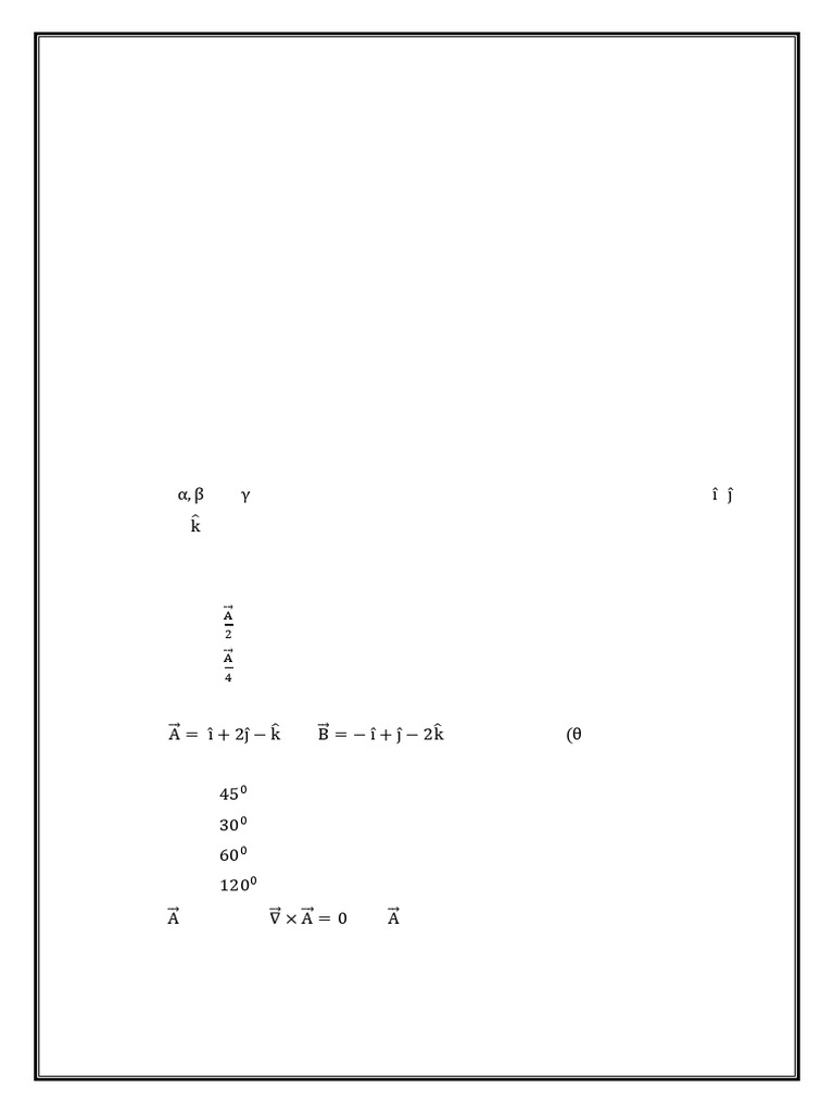 B.Sc. Physics Exam Model Paper 2025-26 | PDF | Angle | Velocity