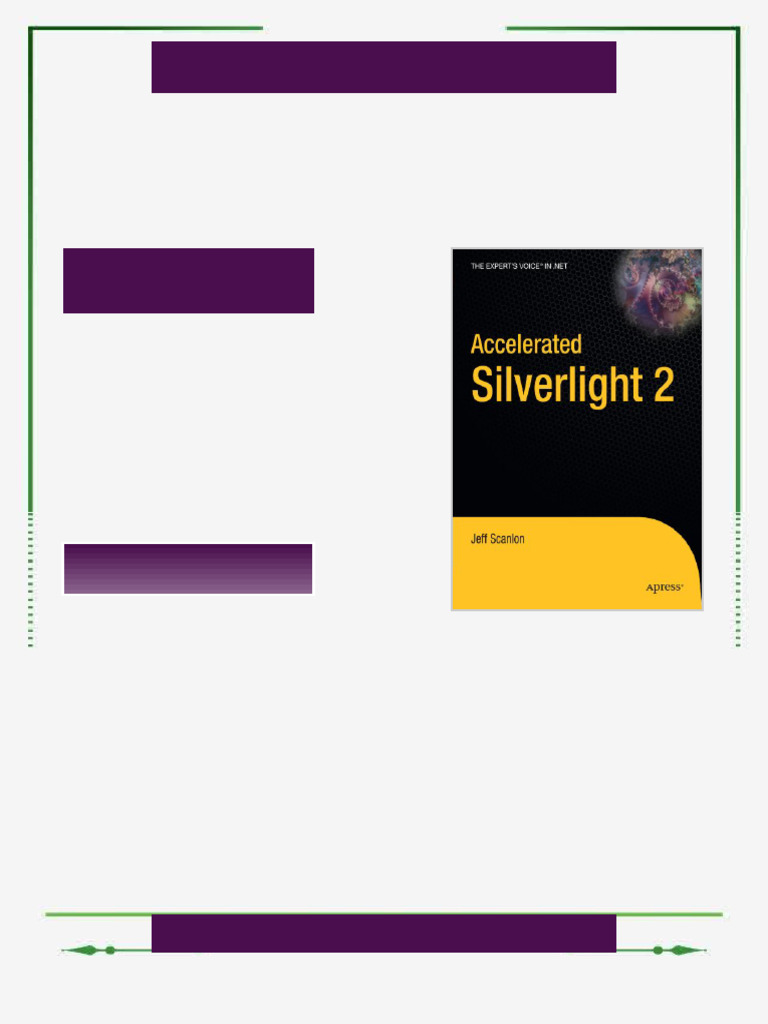 Accelerated Silverlight 2 1st Edition Jeff Scanlon ebook online ...