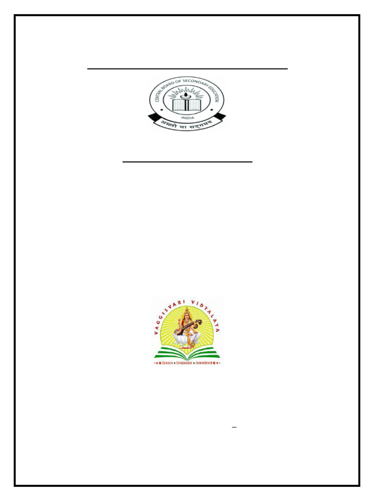 Physics-Project Front Page | PDF | Educational Stages