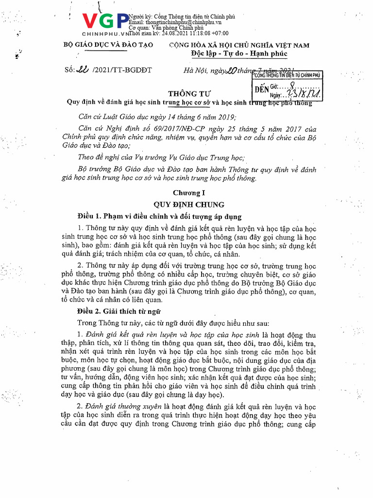 Thong Tu 222021 vs Cv 7991 | PDF