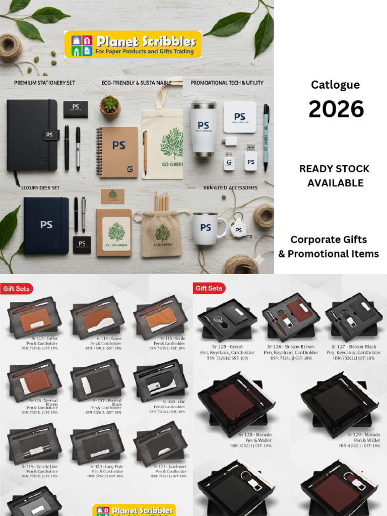 Ready Stock Corporate Gifts Catolgue PSQ Corporate Gifts | PDF