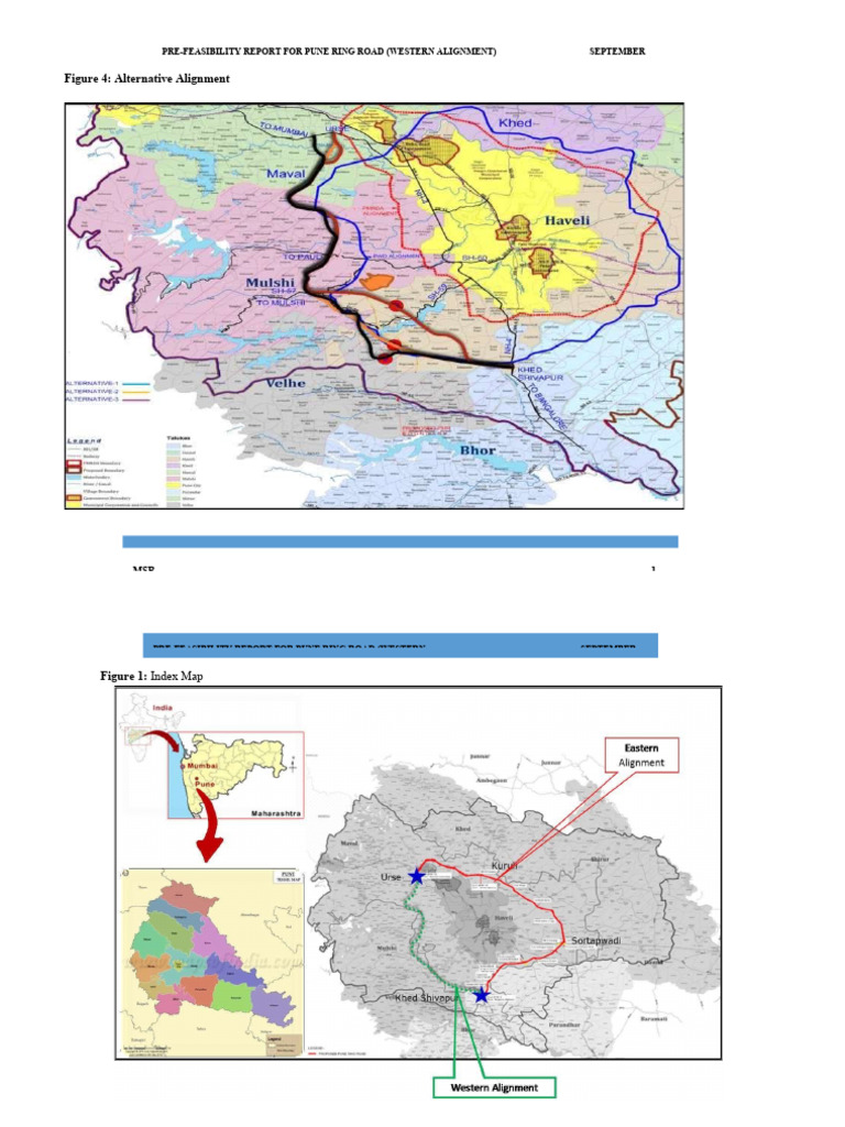Pune Ring Road Map 345 | PDF