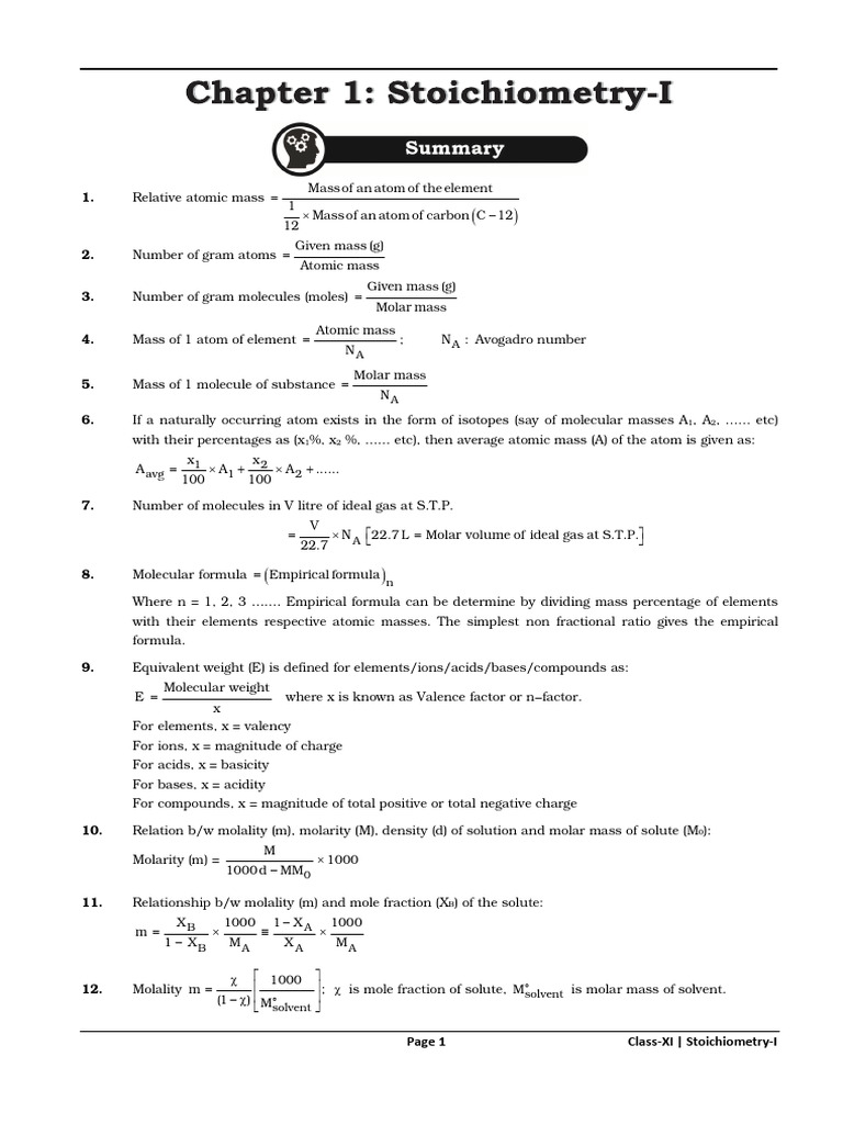 Physical Chemistry Summary | PDF | Atomic Orbital | Acid Dissociation ...