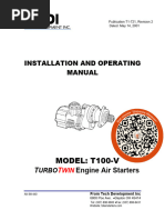 TDI Turbotwin T100 Series Air Starters | PDF | Bearing (Mechanical ...