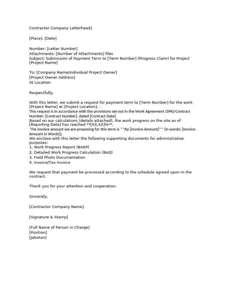 Progress Claim | PDF