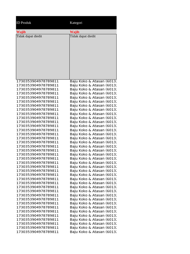 Tiktoksellercenter Batchedit 20251213 Sales Information Template | PDF