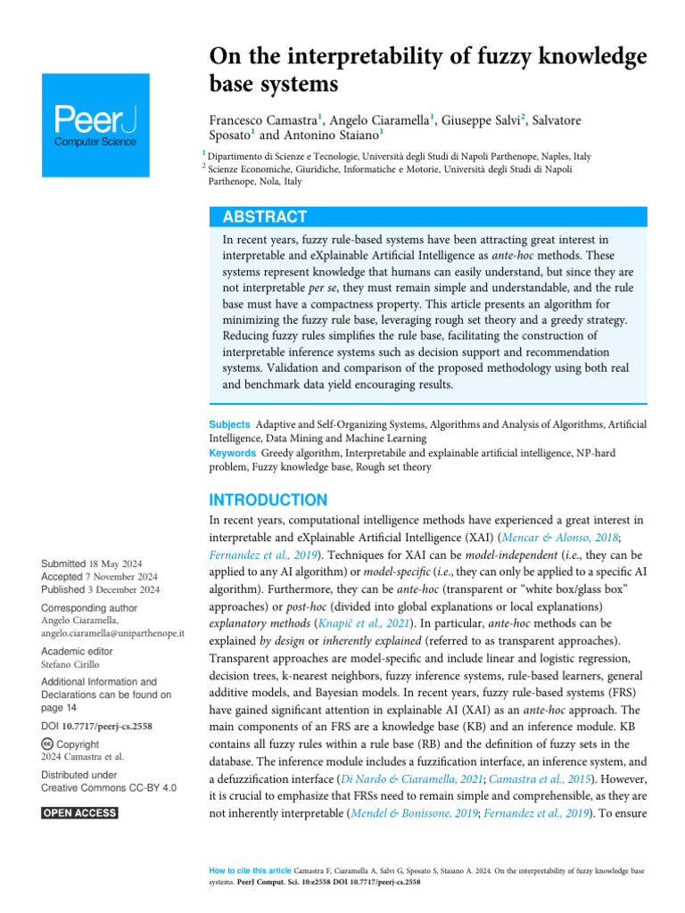 Camastra Et Al. - 2024 - On the Interpretability of Fuzzy Knowledge ...
