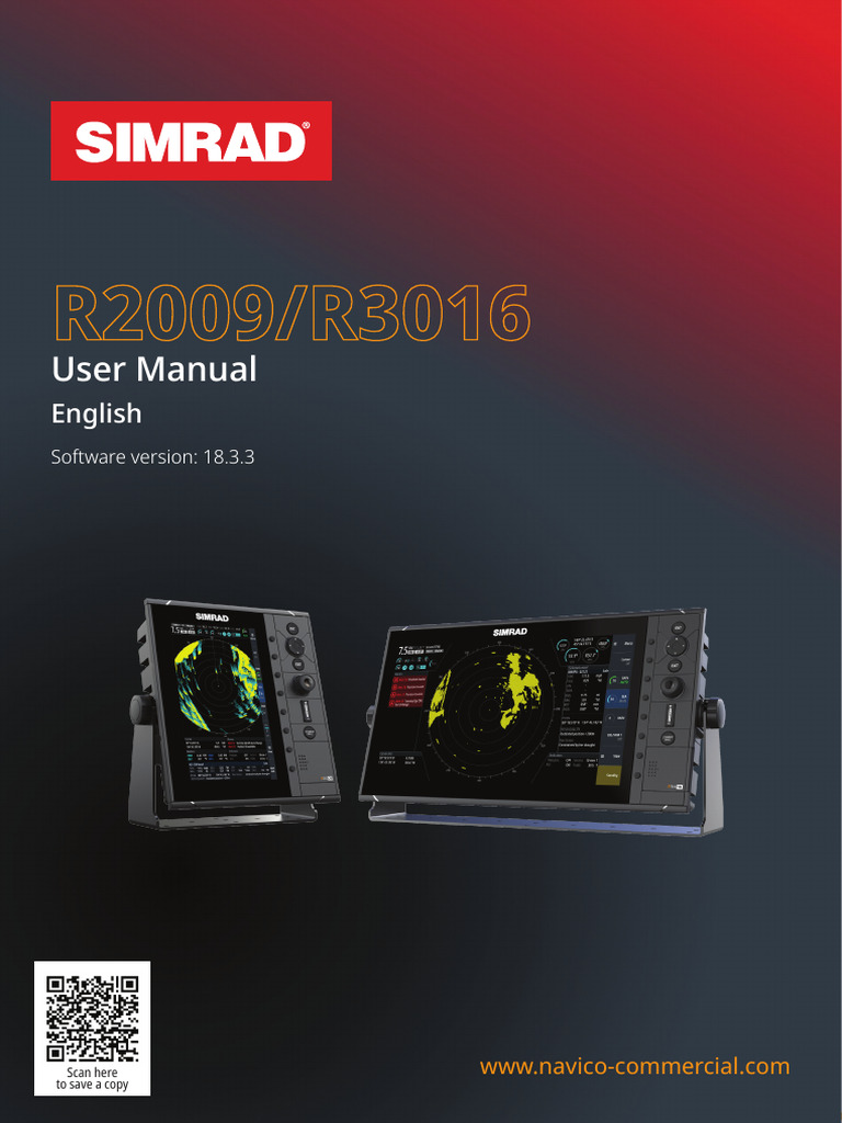 en-us-R2009-R3016_UM_EN_988-10949-004_w | PDF | Radar | Menu (Computing)