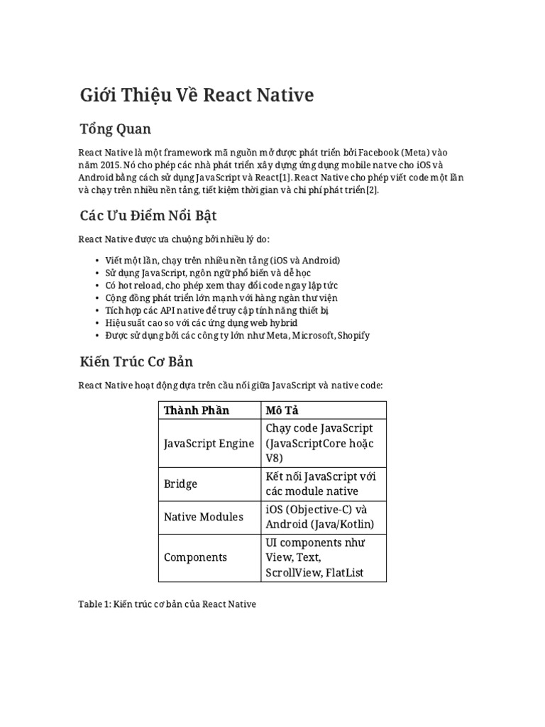 React Native Guide | PDF