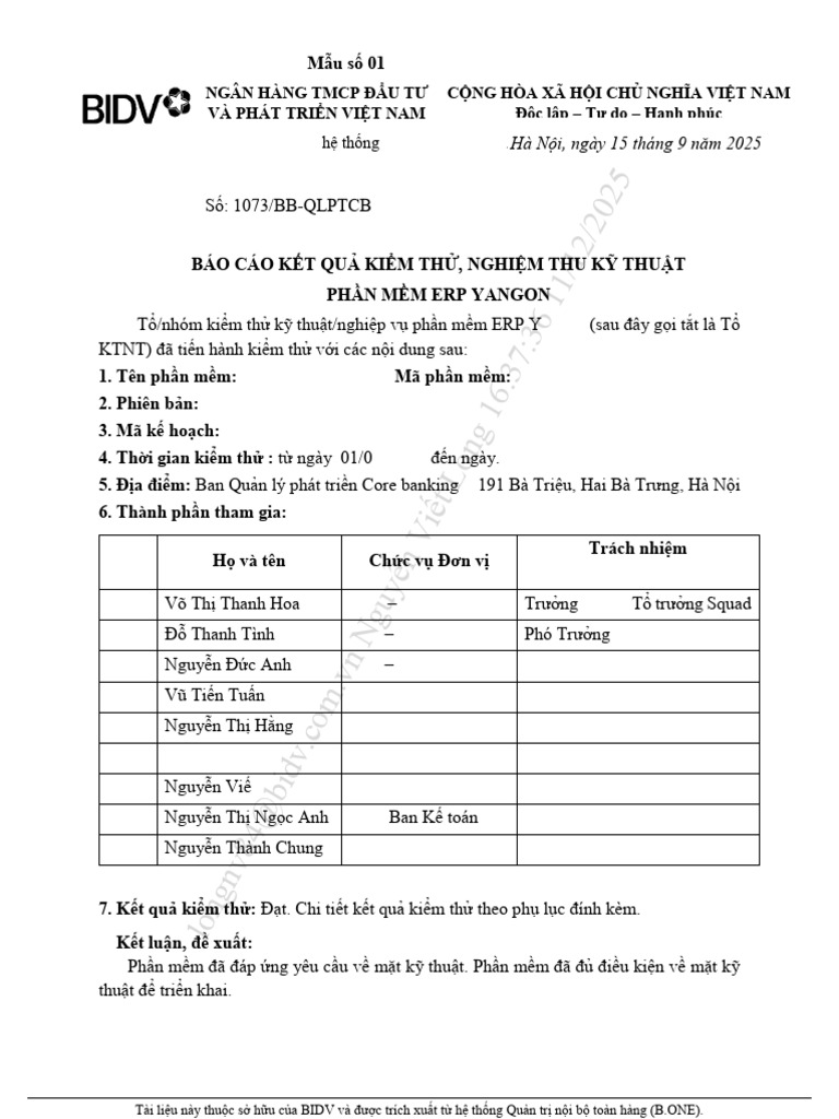 1459579 1073_bb-Qlptcb 2025.09.11erp_bbnt Ky Thuat Sit | PDF