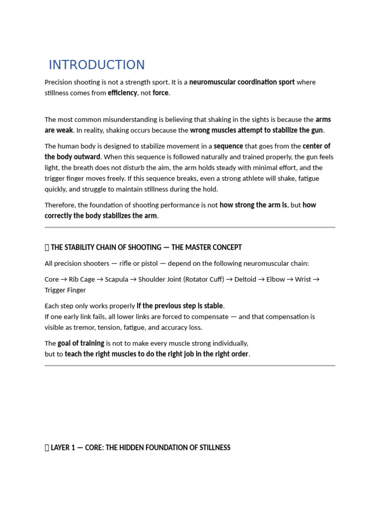 Shooting | PDF | Shoulder | Anatomical Terms Of Motion