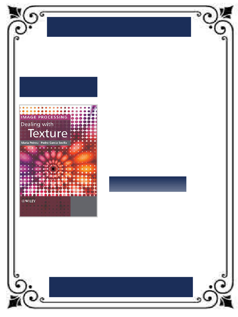 Image Processing Dealing With Texture 1st Edition Maria Petrou ebook ...