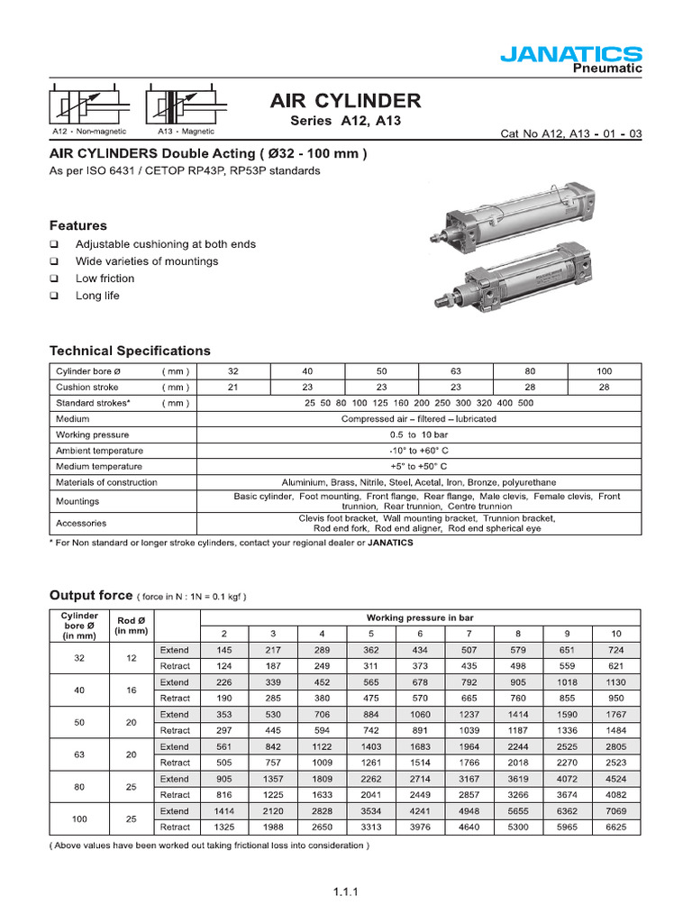 A12 A13 Series JANATICS Compressed | PDF