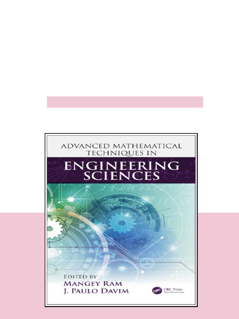 Advanced Mathematical Techniques In Engineering Sciences First Edition ...