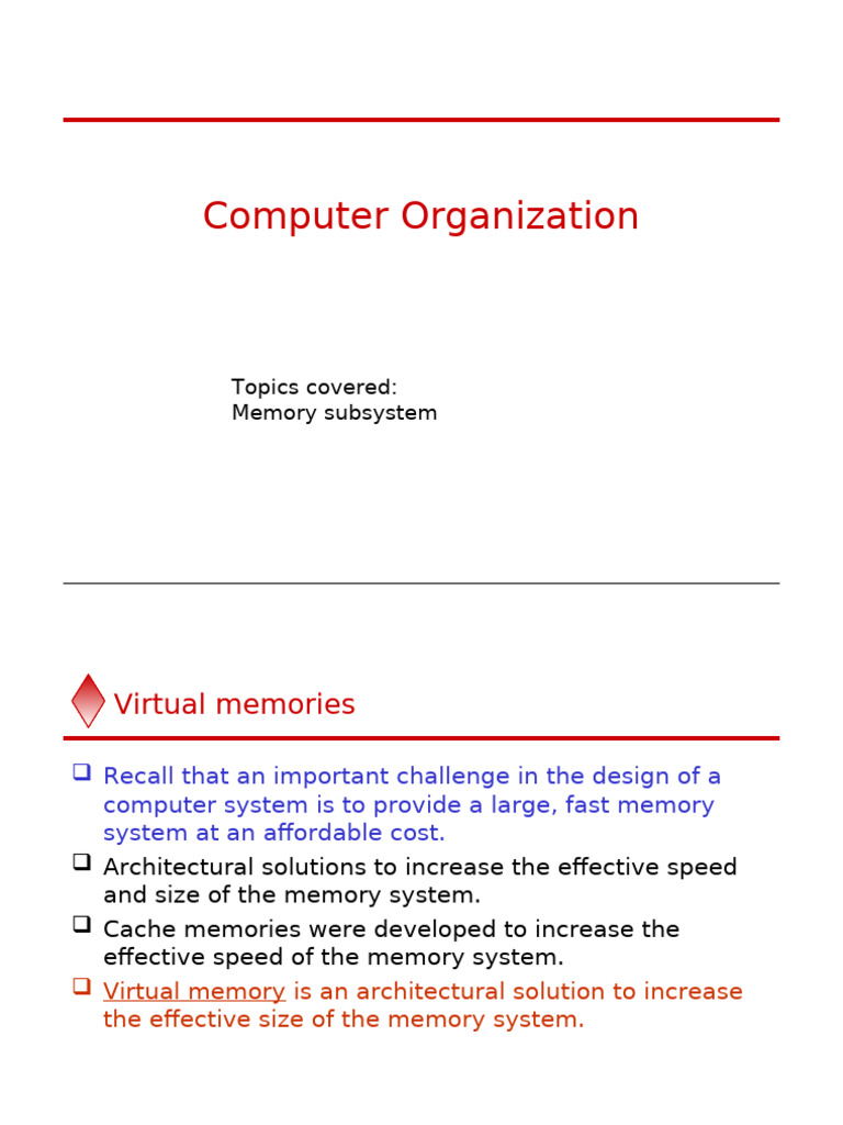 Memory-Virtual | PDF | Cpu Cache | Computer Data Storage