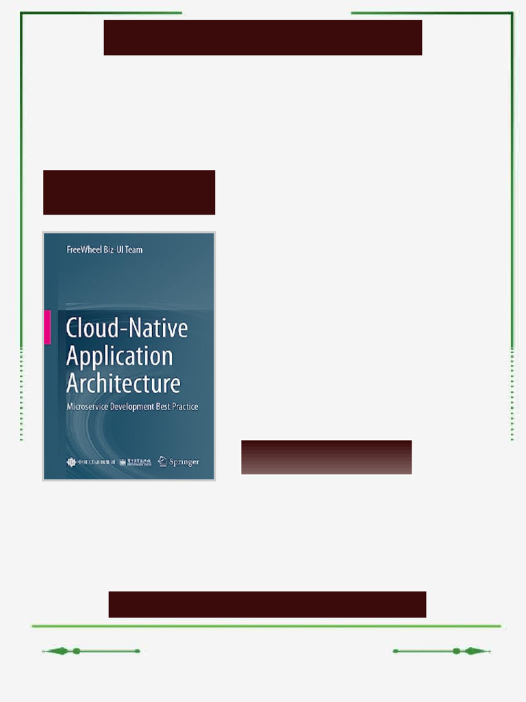 Cloud-Native Application Architecture: Microservice Development Best Practice 1st Edition ...