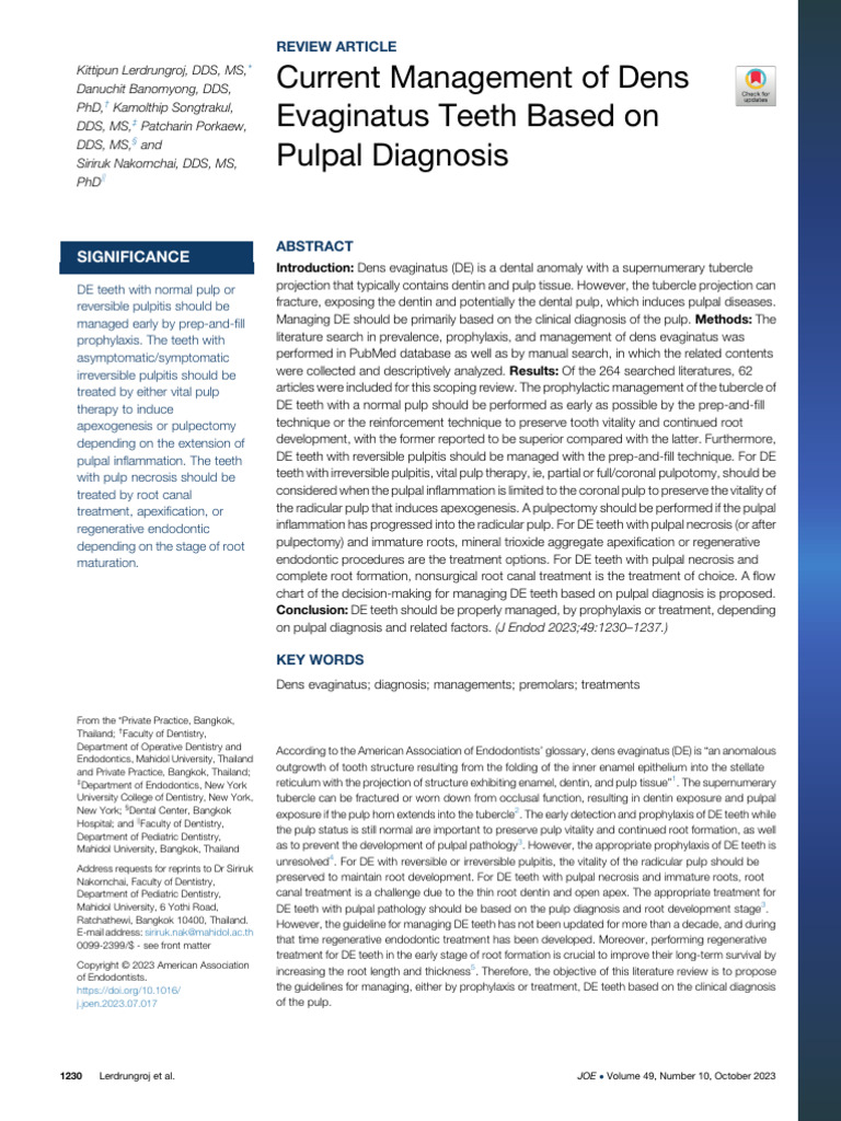 Dens Invaginatus | PDF | Human Tooth | Dental Anatomy