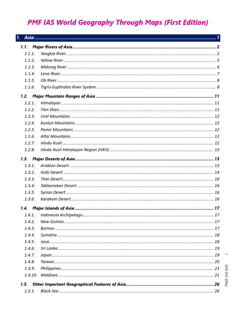 World geography. The notes are written by pmf ias . | PDF | Antarctica ...