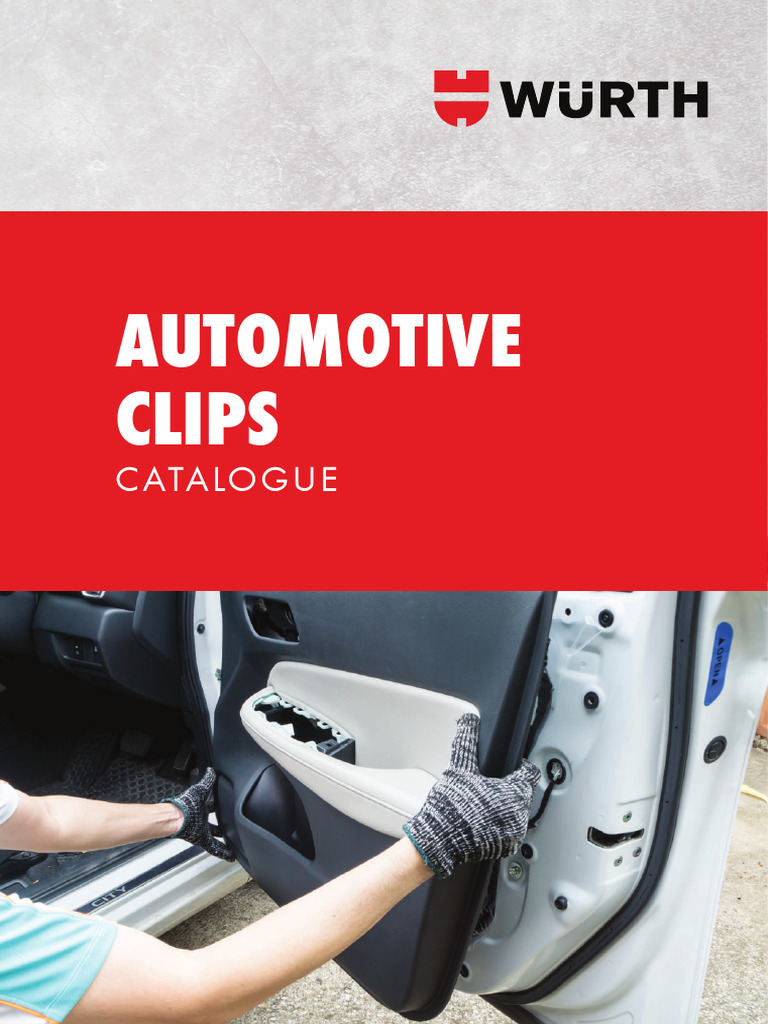 Mounting Automotive Clips Brochure Digital | PDF | Adhesive | Secondary ...