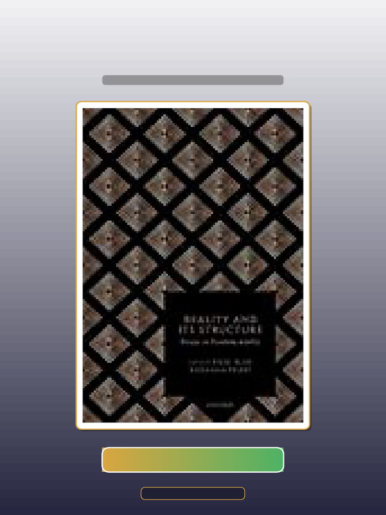 Test Bank for Testbank Reality and Its Structure Essays in ...