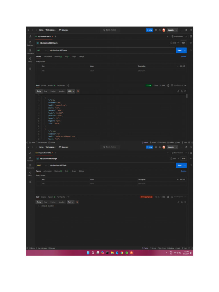 Backend Project QuizzPro | PDF