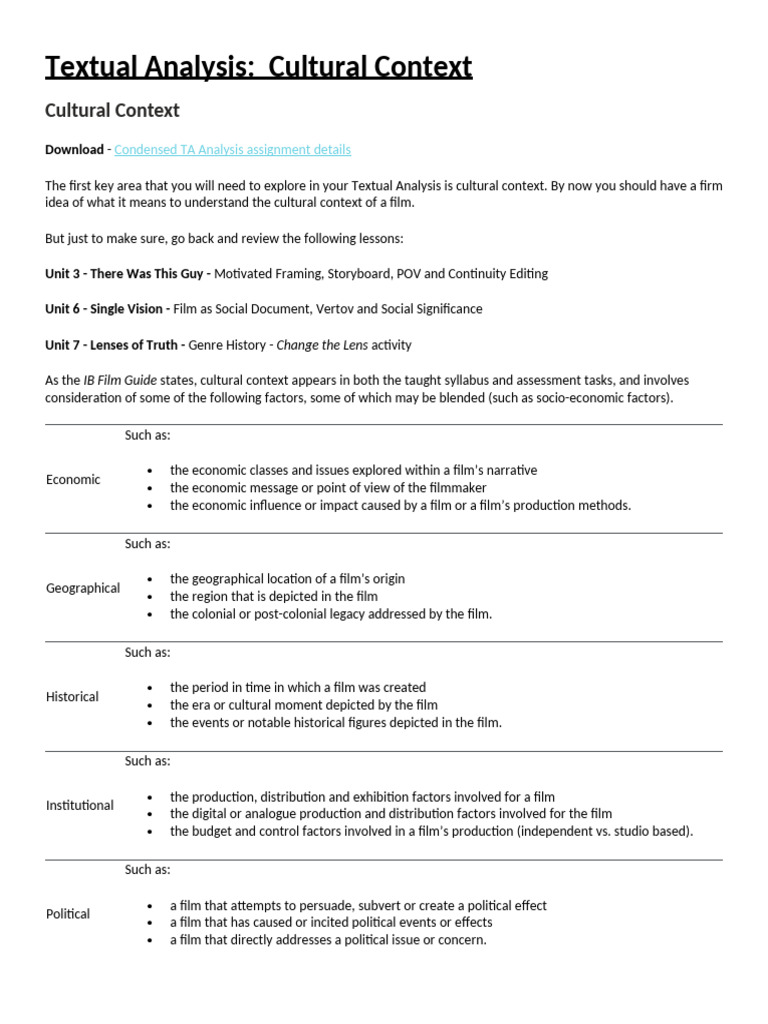 Ta Lesson 2 - Cultural Analysis Rubric and Exemplar | PDF | Essays ...