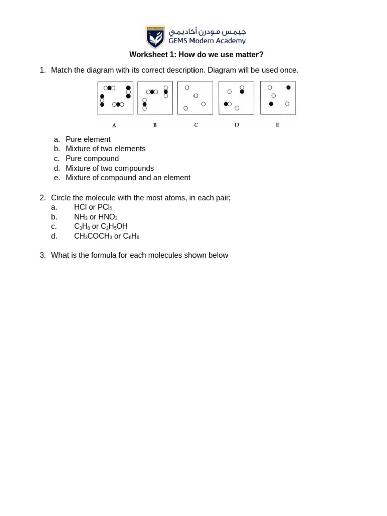 Understanding Matter: Elements and Compounds | PDF