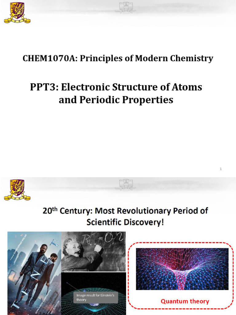 electronic structures | PDF | Atomic Orbital | Emission Spectrum