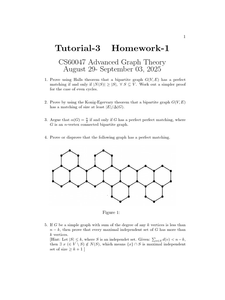 AGT_Tutorial_Autumn_2025_2026 (1) (1) | PDF | Computational Problems ...