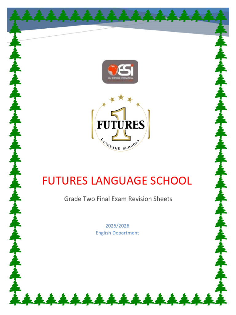 Grade 2 English Exam Revision Guide | PDF | Grandparent