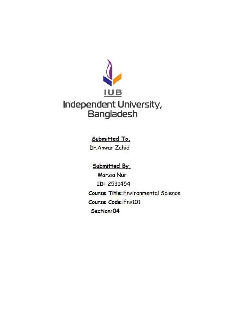 Assignment on the Spheres of the Earth System | PDF | Atmosphere Of ...