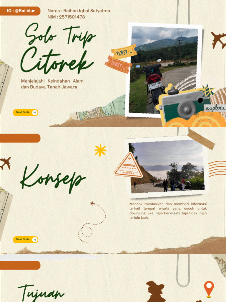 Inspirasi Solo Trip di Citorek | PDF