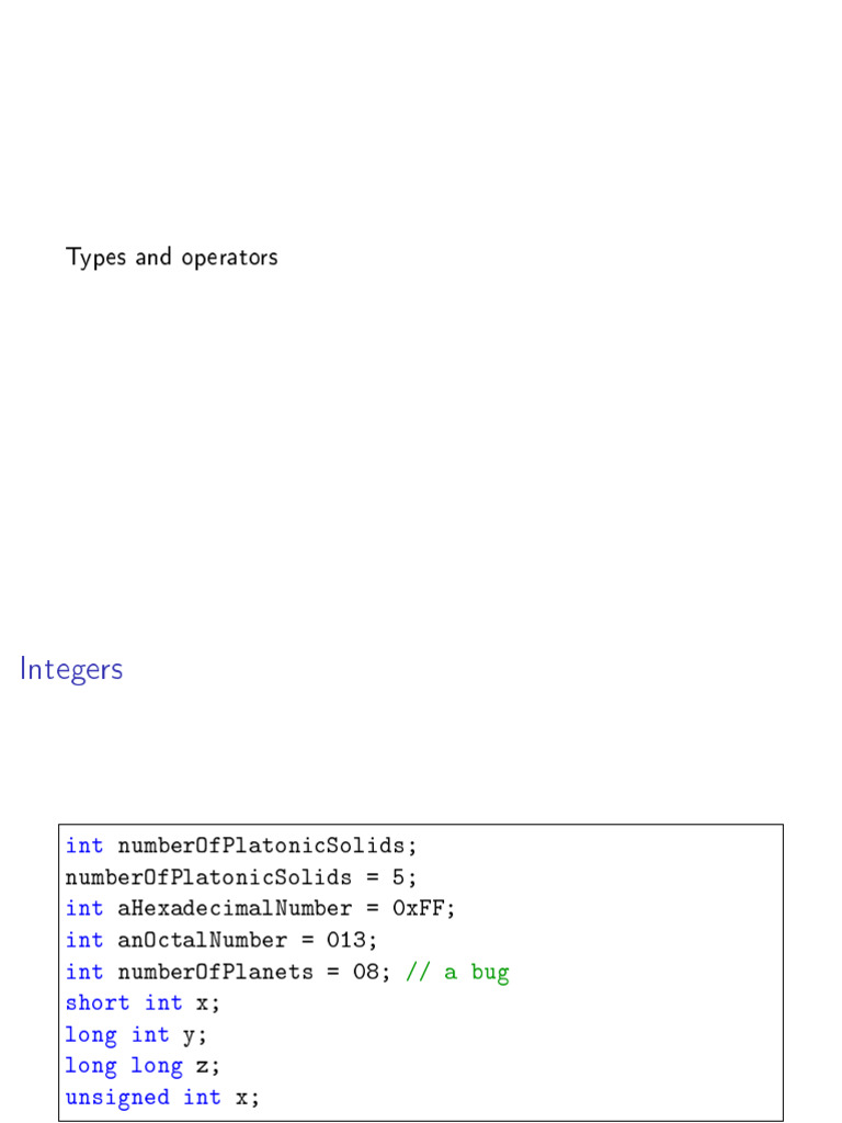 Cpp Chapter2 Slides | PDF