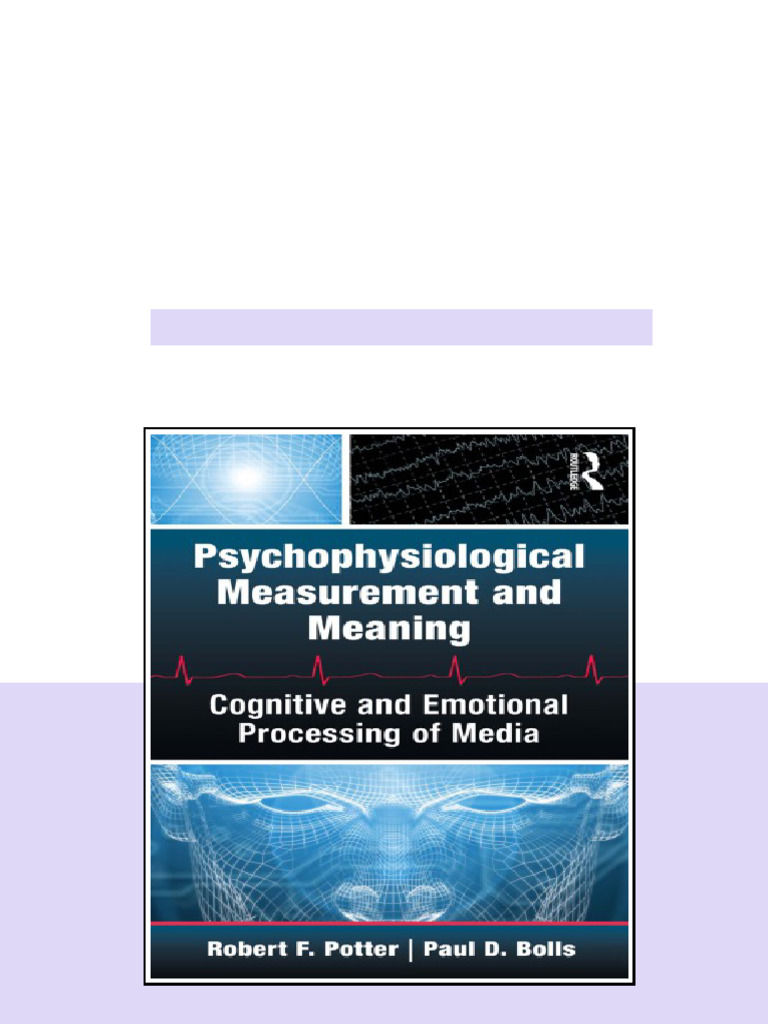Psychophysiological Measurement And Meaning Cognitive And Emotional ...
