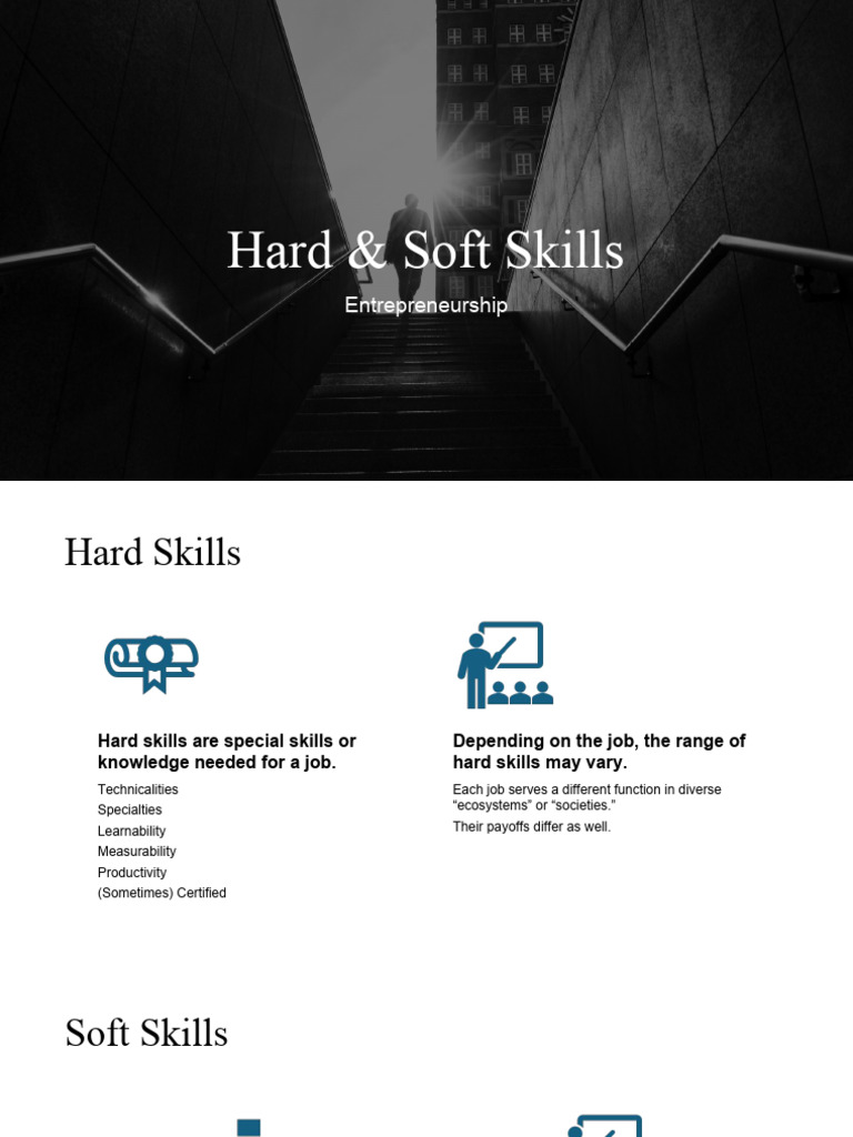 Hard & Soft Skills | PDF | Entrepreneurship | Skill
