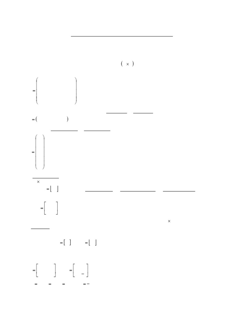 5. Linear Transformations and Matrices (1) | PDF | Matrix (Mathematics ...