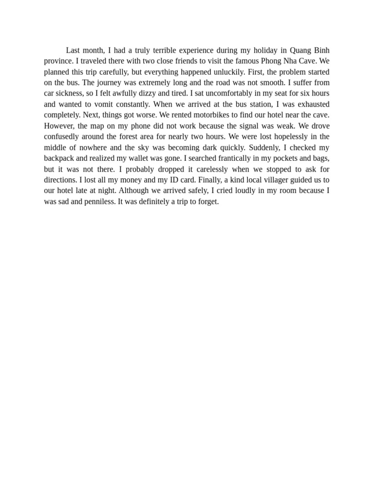 Writing Topic 2 | PDF