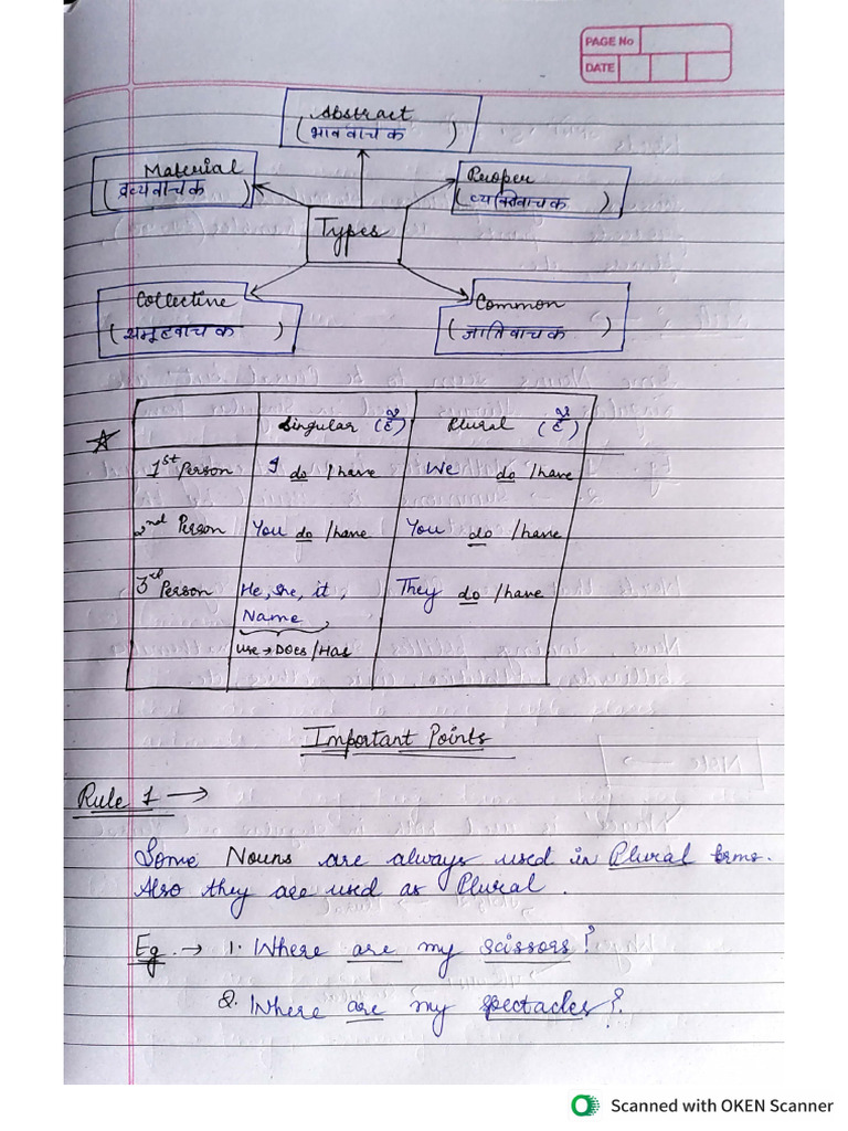 Noun Rules | PDF