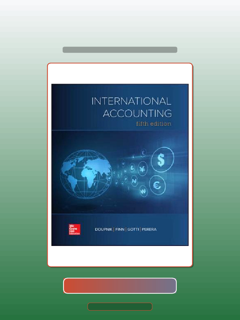 Test Bank for International Accounting 5th Edition Timothy Doupnik Mark ...