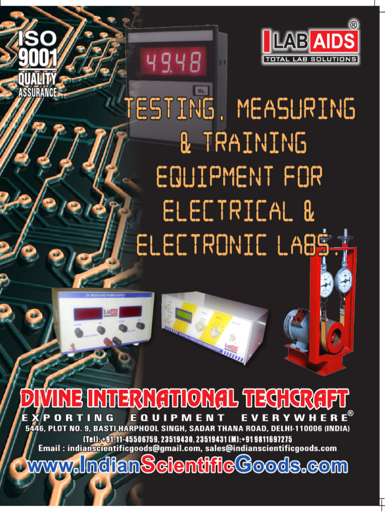 Electronics and Electrical Engineering New Brochure | PDF