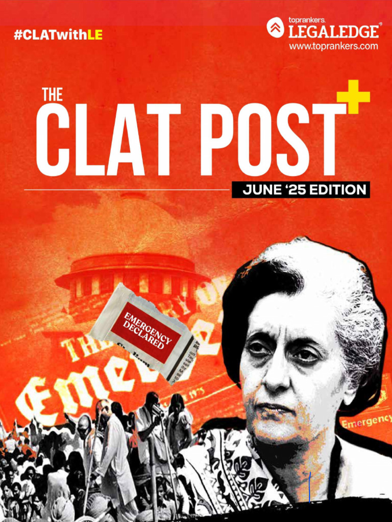 The CLAT Post - June 2025. | PDF