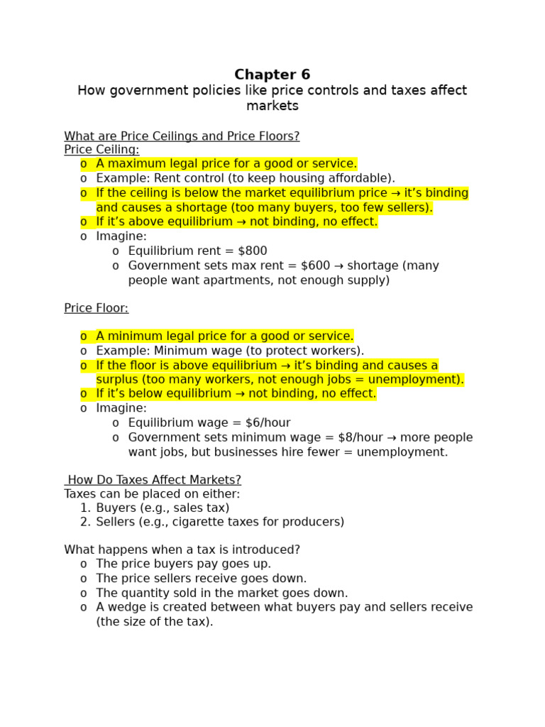 Micro Final Notes | PDF | Economic Surplus | Profit (Economics)
