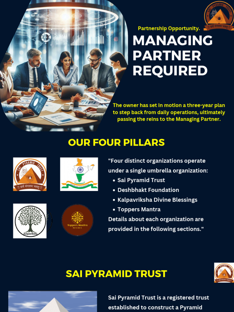 Managing Partner Required | PDF | Psychological Resilience | Motivation