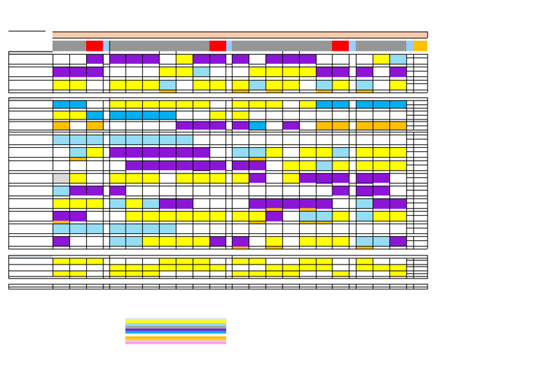 December 2025 Work Schedule Overview | PDF