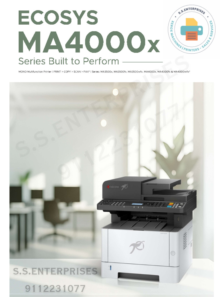 Kyocera Ma4000X | PDF