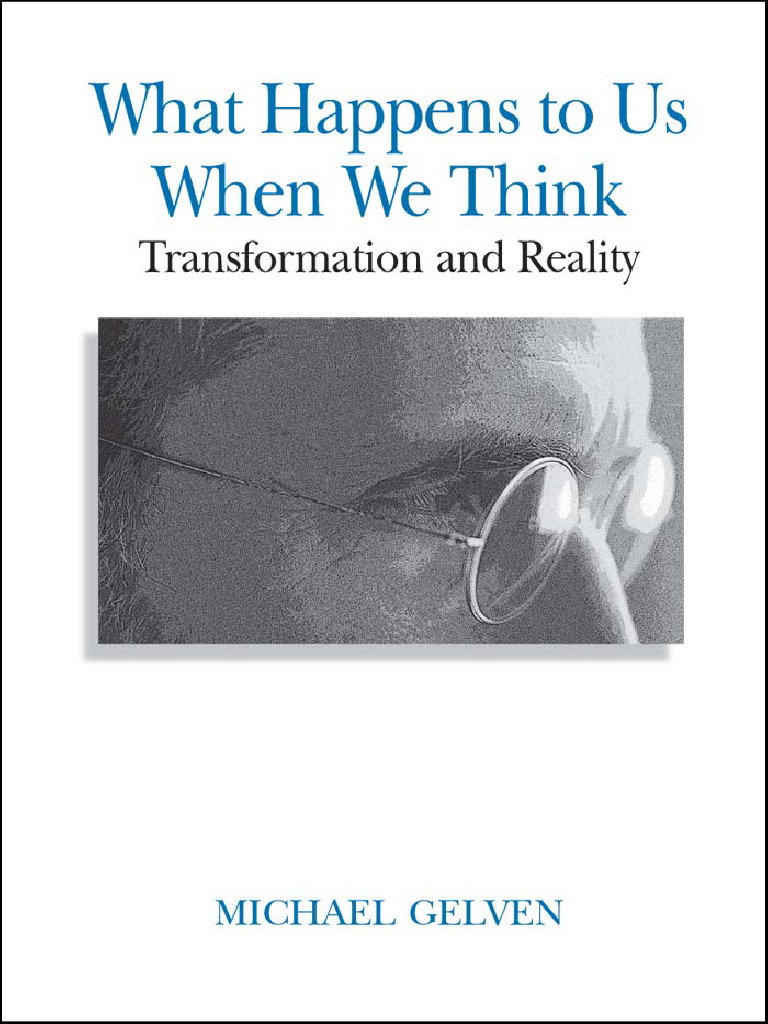 What Happens to Us When We Think | PDF