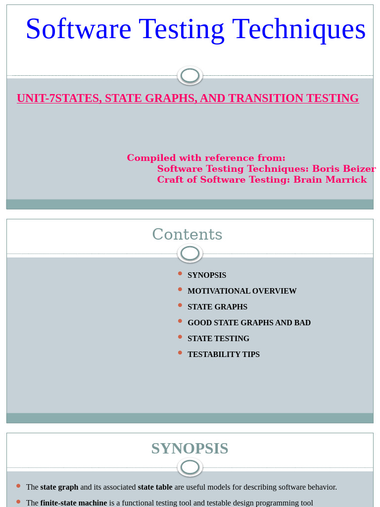 unit7 | PDF | Software Testing | Pointer (Computer Programming)