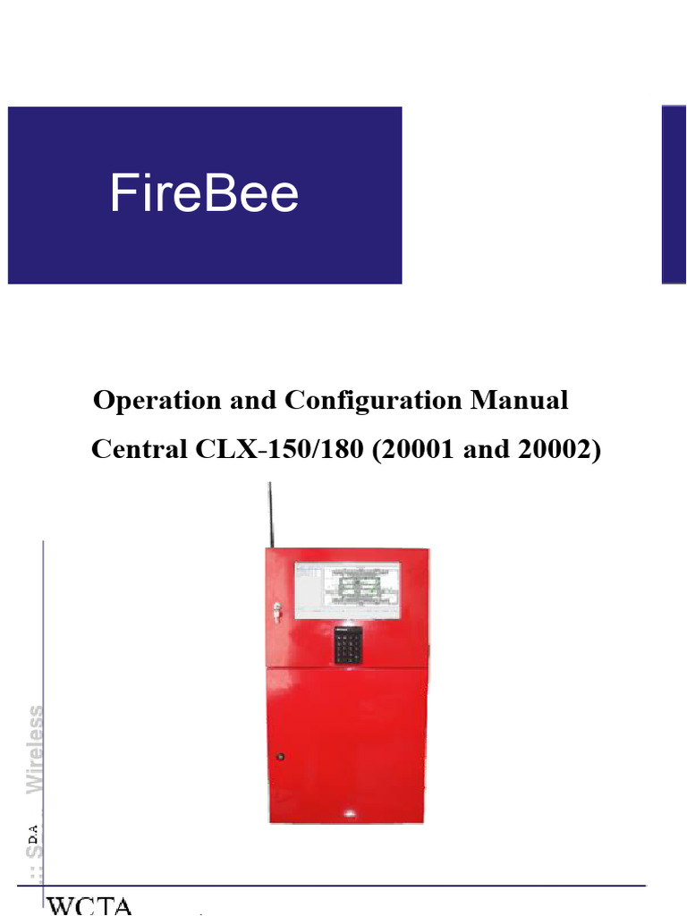FireBee CLX-150/180 Manual Guide | PDF | Login | Window (Computing)